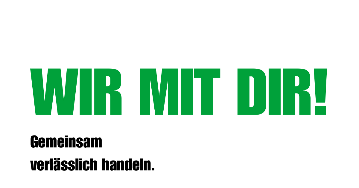 WIR MIT DIR!
